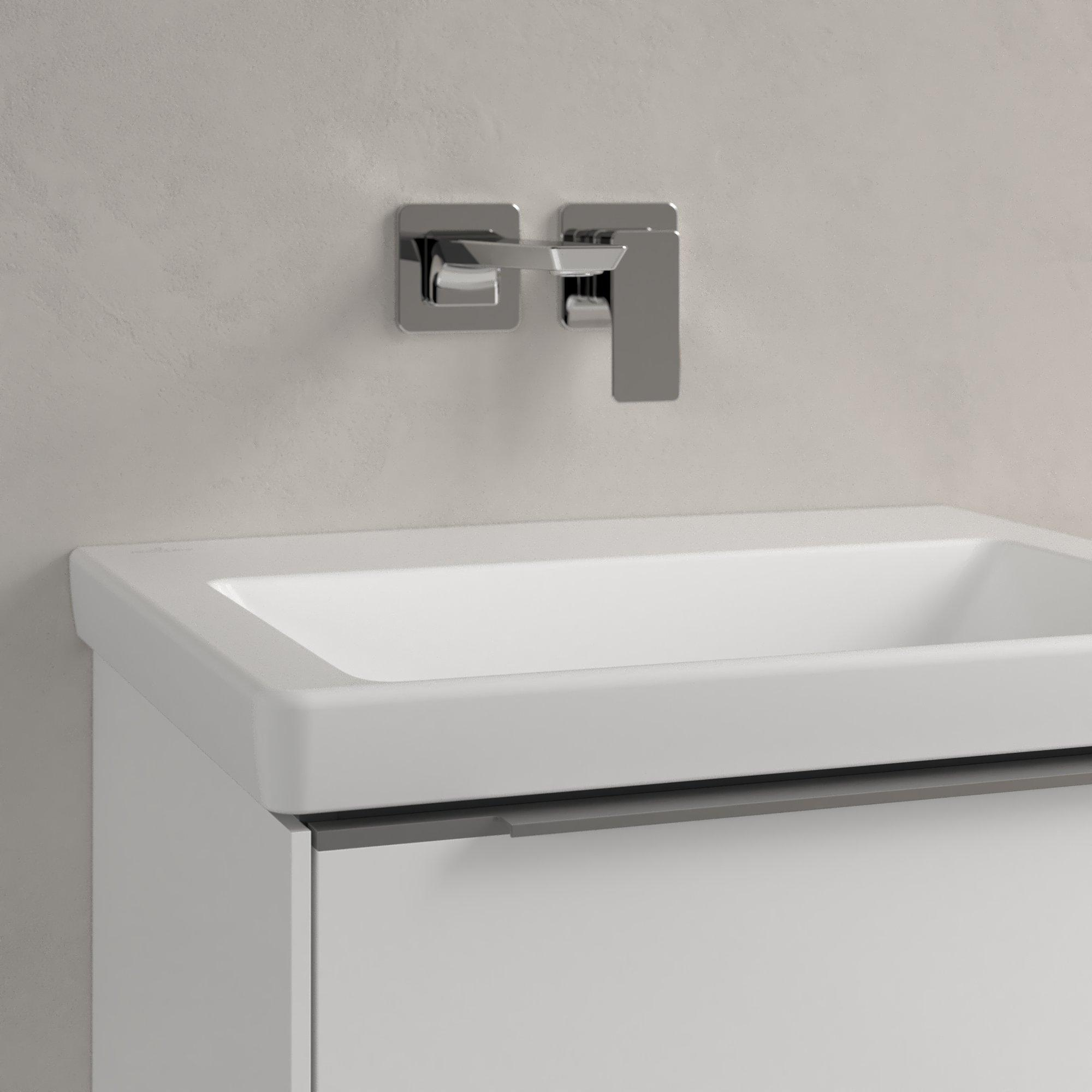 Villeroy & Boch Subway 3.0 Lavabo - 550 x 440 x 165 stone white mat ...