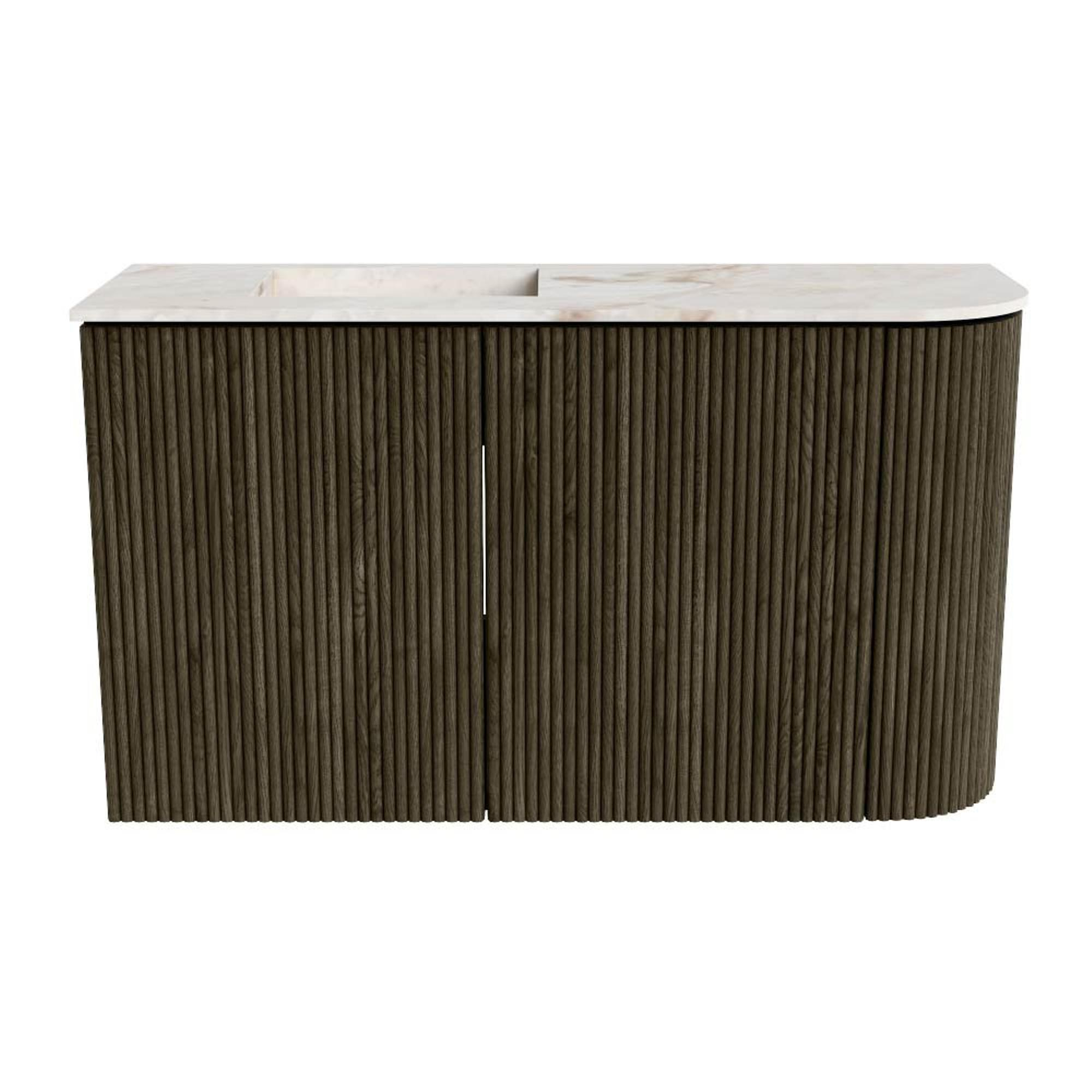 Mondiaz JOYA-DLUX Meuble de salle de bains 71,6cm - arrondi droit ...