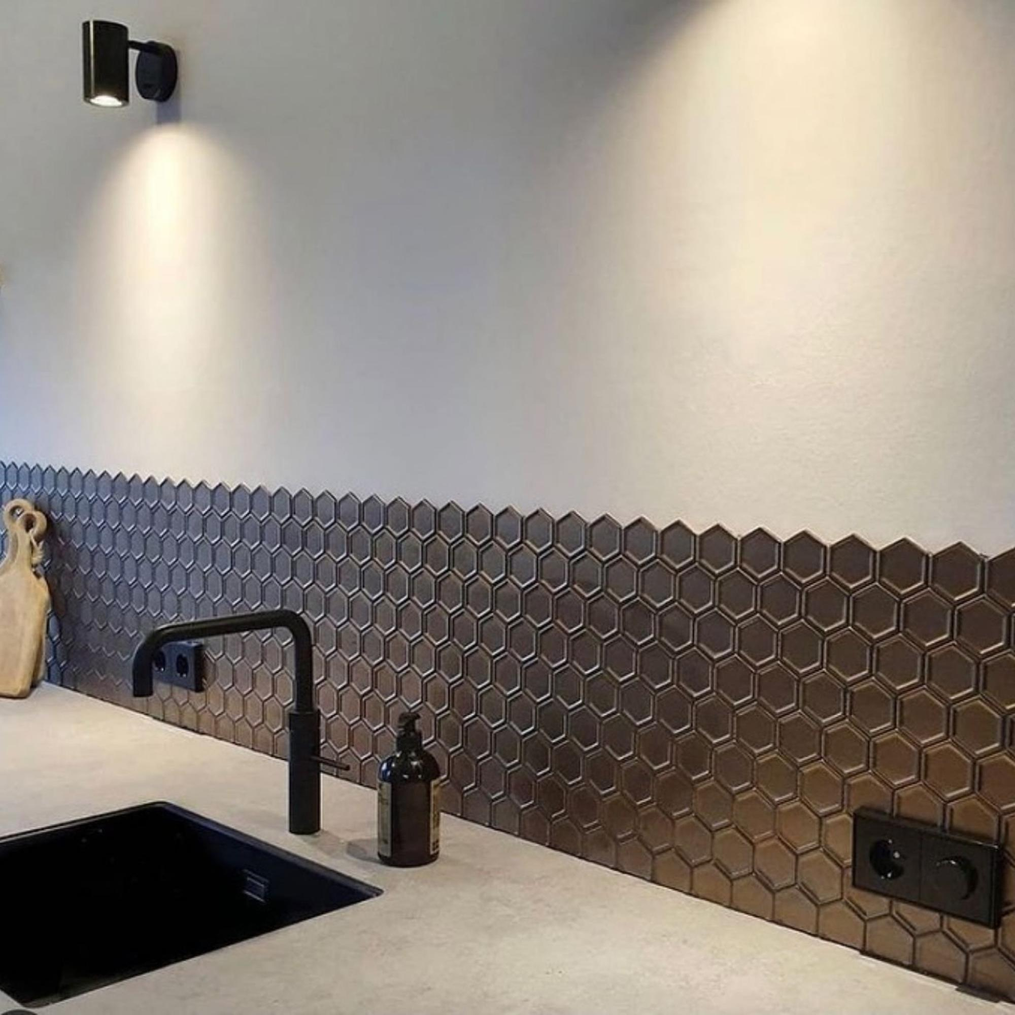 The Mosaic Factory Barcelona mozaïektegel - 28.2x32.1cm - wandtegel ...