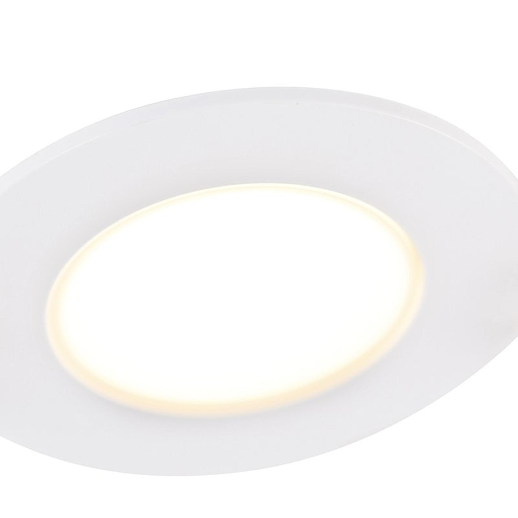 QAZQA Blanca Spot encastrable - set de 8 - 9x9cm - LED incluse - 3 ...