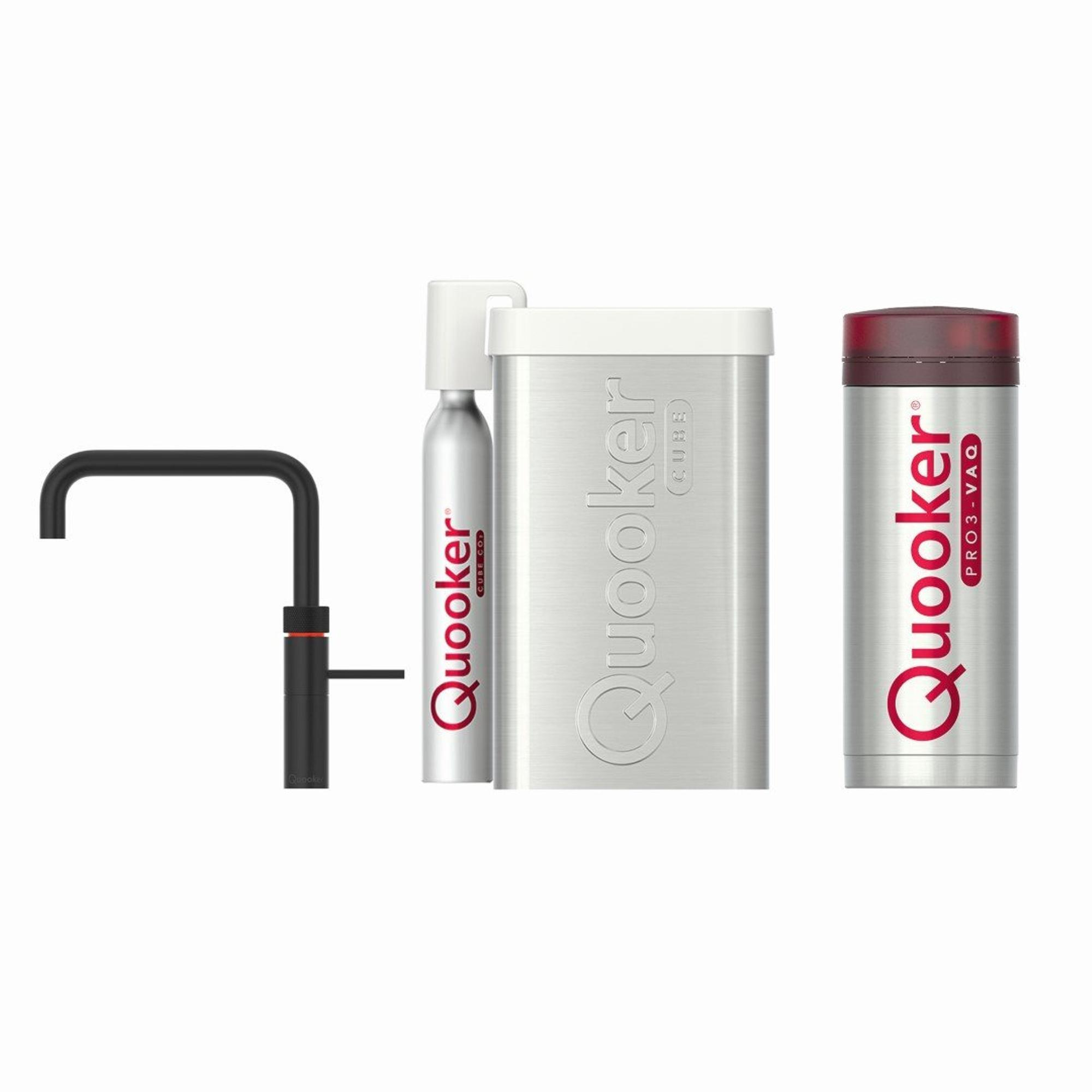 Quooker Fusion Square kokendwaterkraan - draaibare uitloop - PRO3 incl ...