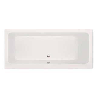 Xenz Kristal Ligbad - 170x75x48 - afvoer Midden - acryl - cement ...