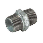 Nefit Ind Nr280 dubbele nippel met 2 x buitendraad 2 gegalvaniseerd - 9182800008 - Sanitairwinkel.nl