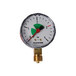Flamco Flexcon manometer 3/8"-63mm 0-4 bar radiaal - 27200 - Sanitairwinkel.nl