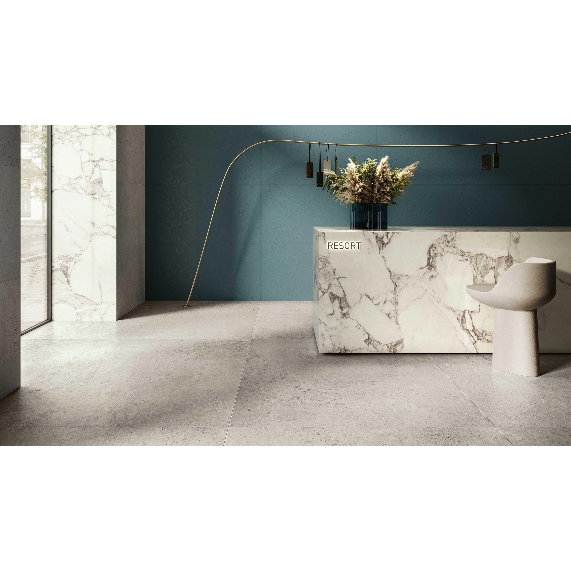 Serenissima Concreta Vloertegel - 60x60cm - 9.5mm - gerectificeerd ...