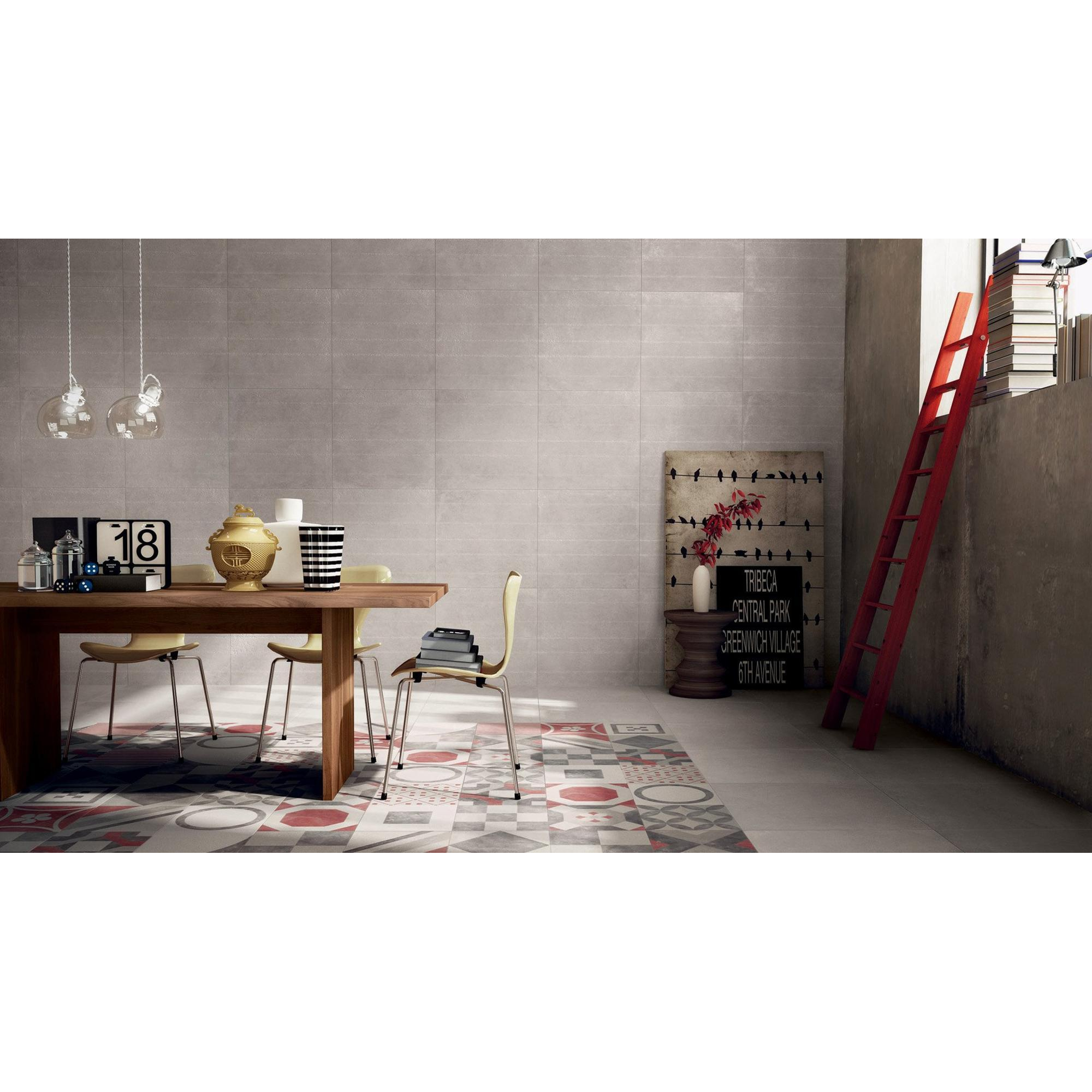 Abk Imoker Docks Vloertegel - 30x60cm - 9.0mm - gerectificeerd - Silver ...