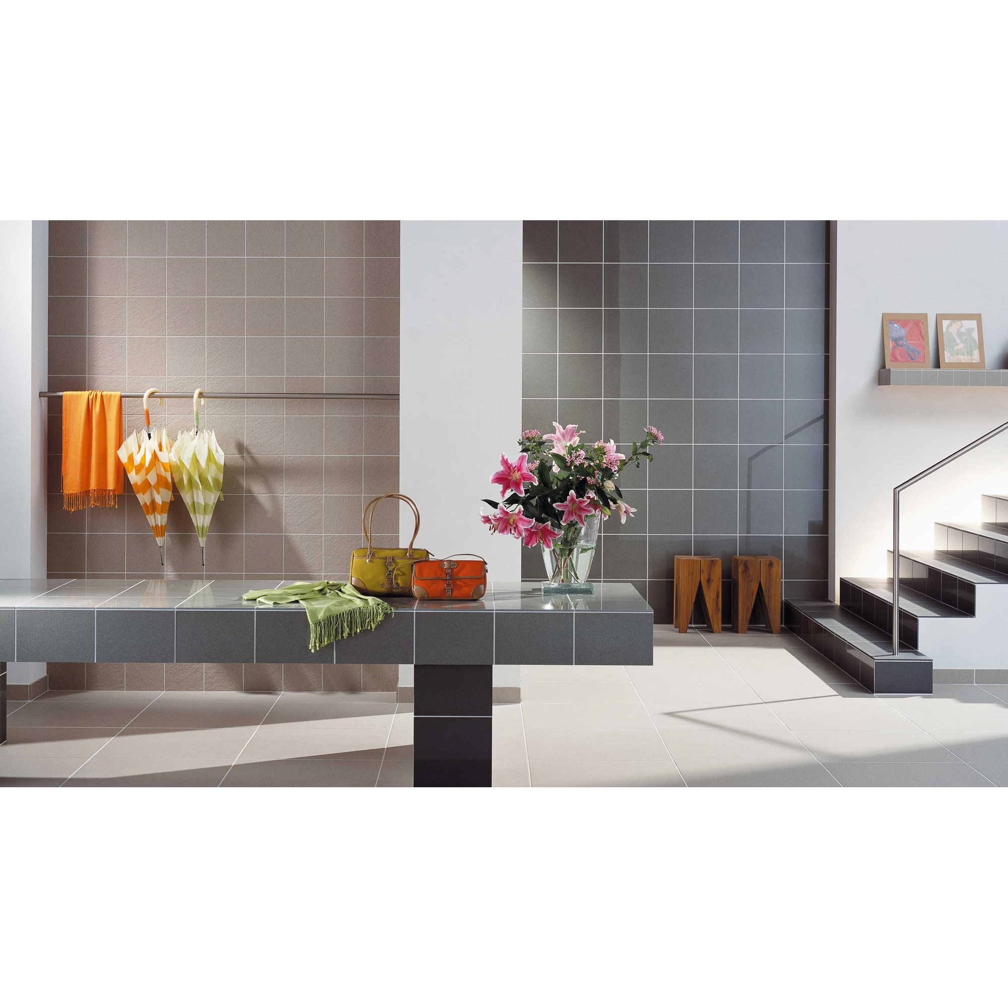 Rako Taurus Granit Vloertegel - 19.8x19.8cm - 8.0mm - Black - taa25069 ...