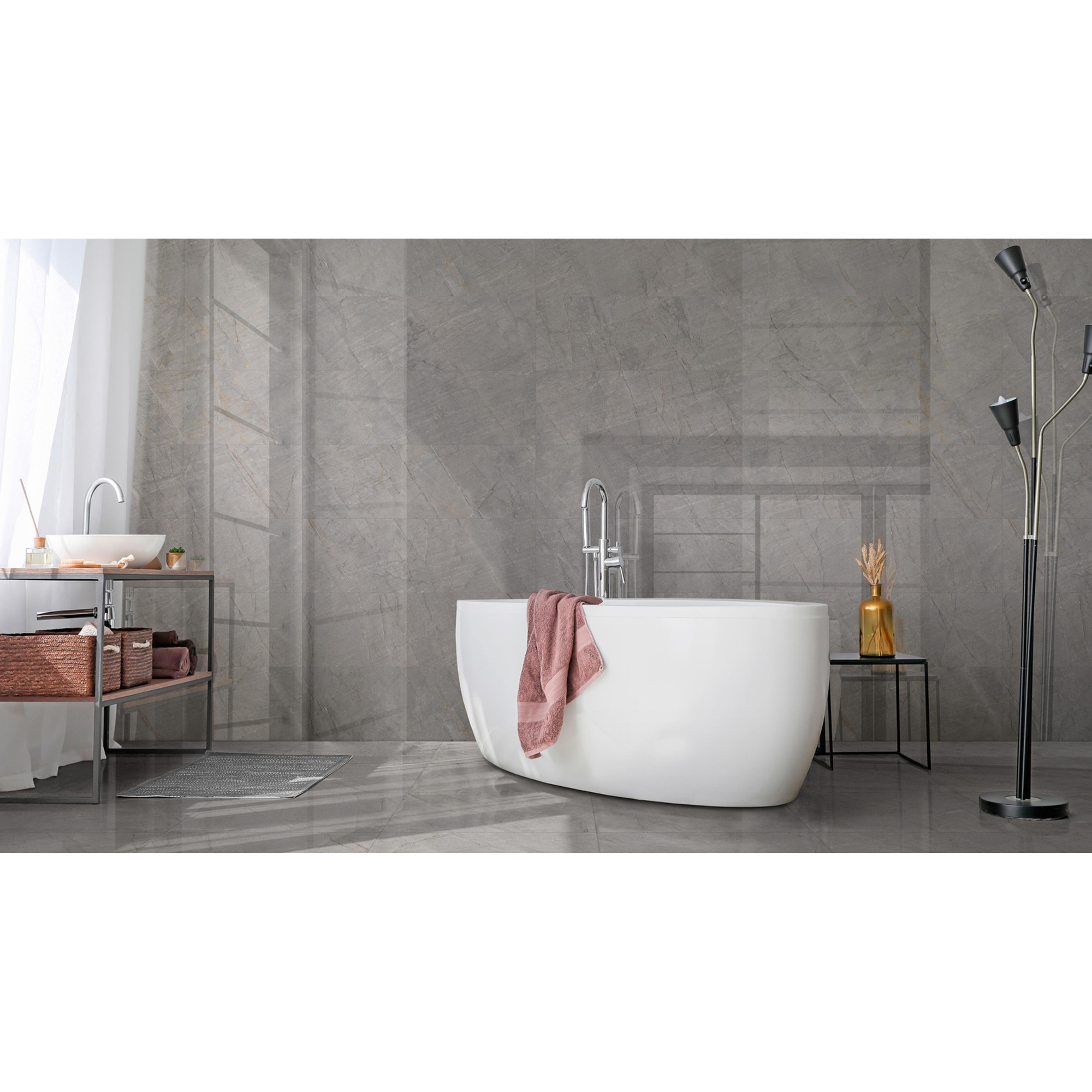 Colorker Sky Vloertegel - 59.5x59.5cm - 8.8mm - gerectificeerd - Grey ...