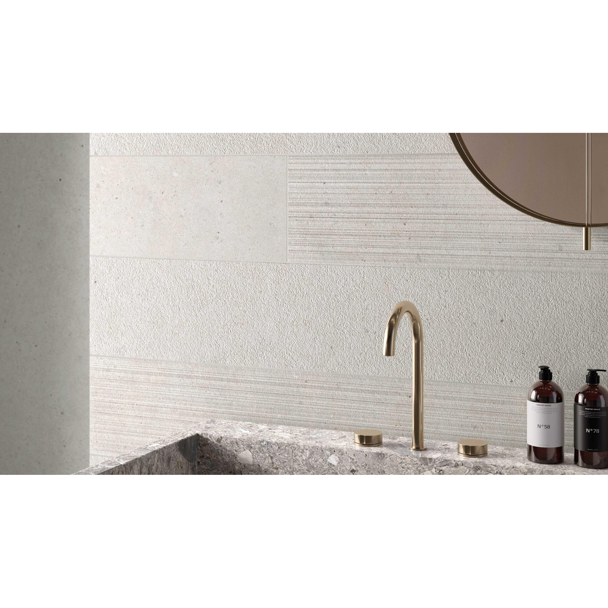 Italgraniti Silver grain Vloertegel - 60x120cm - 9.0mm - gerectificeerd ...