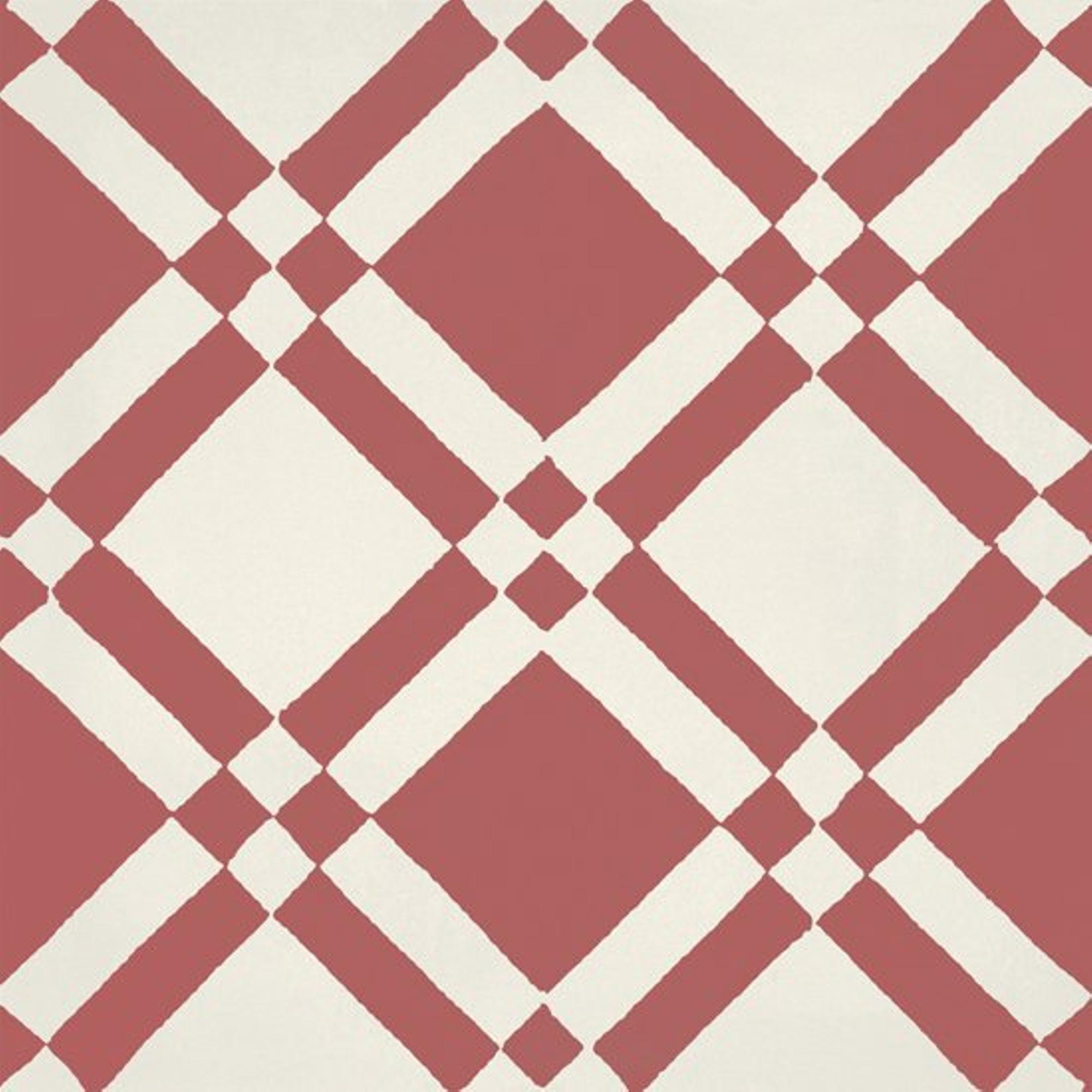 JOS. Hidro Vloertegel - 19.7x19.7cm - 8.3mm - Almost square berry ...