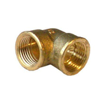 Nemo Go koperen draadfitting elleboog 3/4FF messing - A21904 - Sanitairwinkel.nl