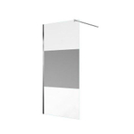 Van Marcke Inloopdouche - 100x200cm - veiligheidsglas - band mat glas ...