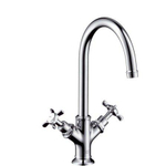 AXOR Montreux wastafelkraan met waste Chroom - 16502000 - Sanitairwinkel.nl