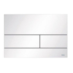 Tece TeceSquare II bedieningsplaat duospoeltechniek kleur mat wit 220 x 150 x 3 mm - 9240834 ...