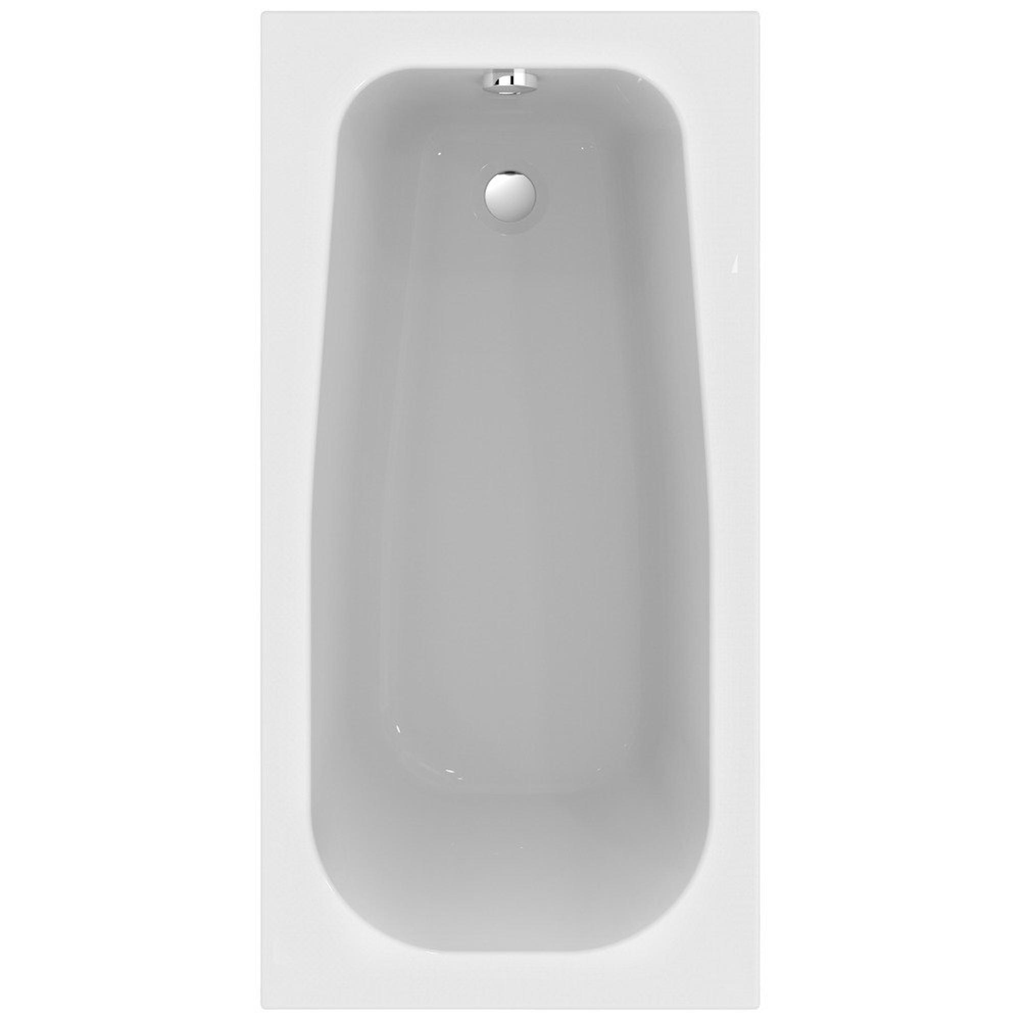 Nemo Start Noah I Baignoire à encastrer 140x70x38cm 105L avec jeu de ...