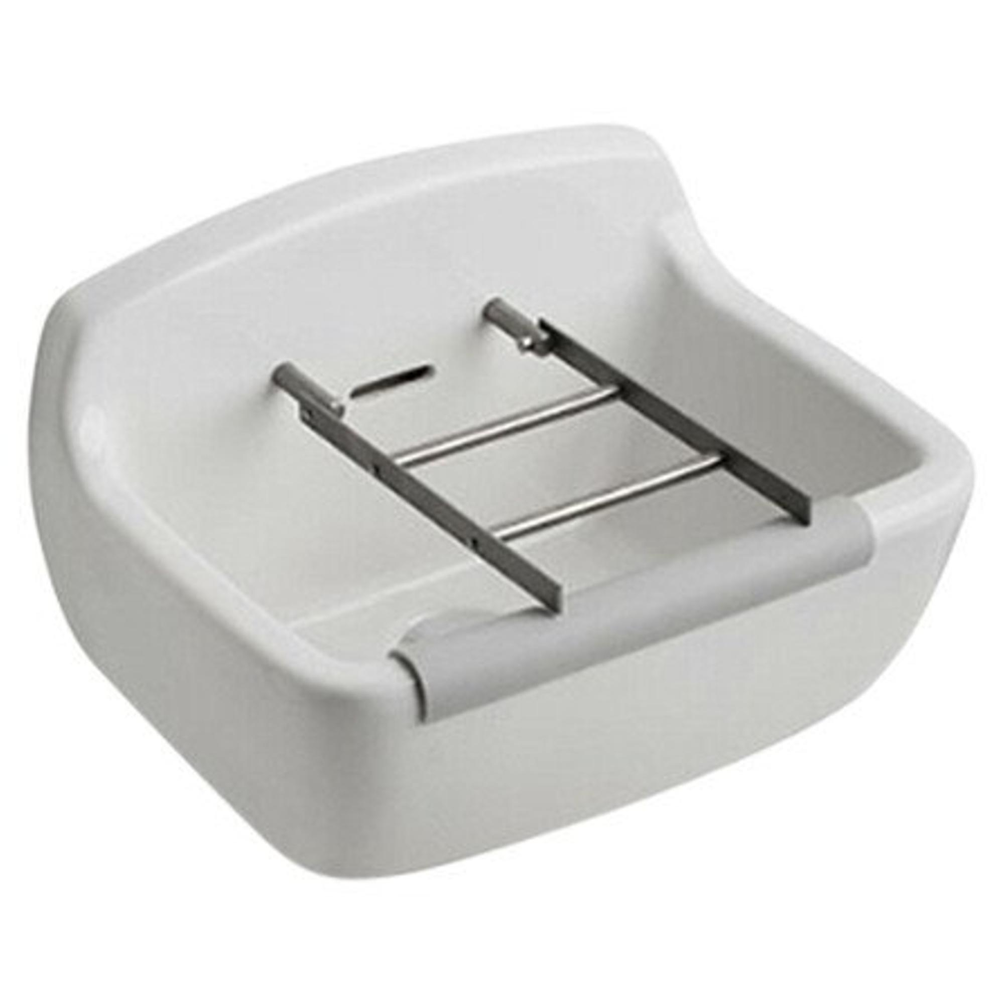 Geberit 300 Basic Norma uitstortgootsteen 39x50x33.5cm met gaten voor ...