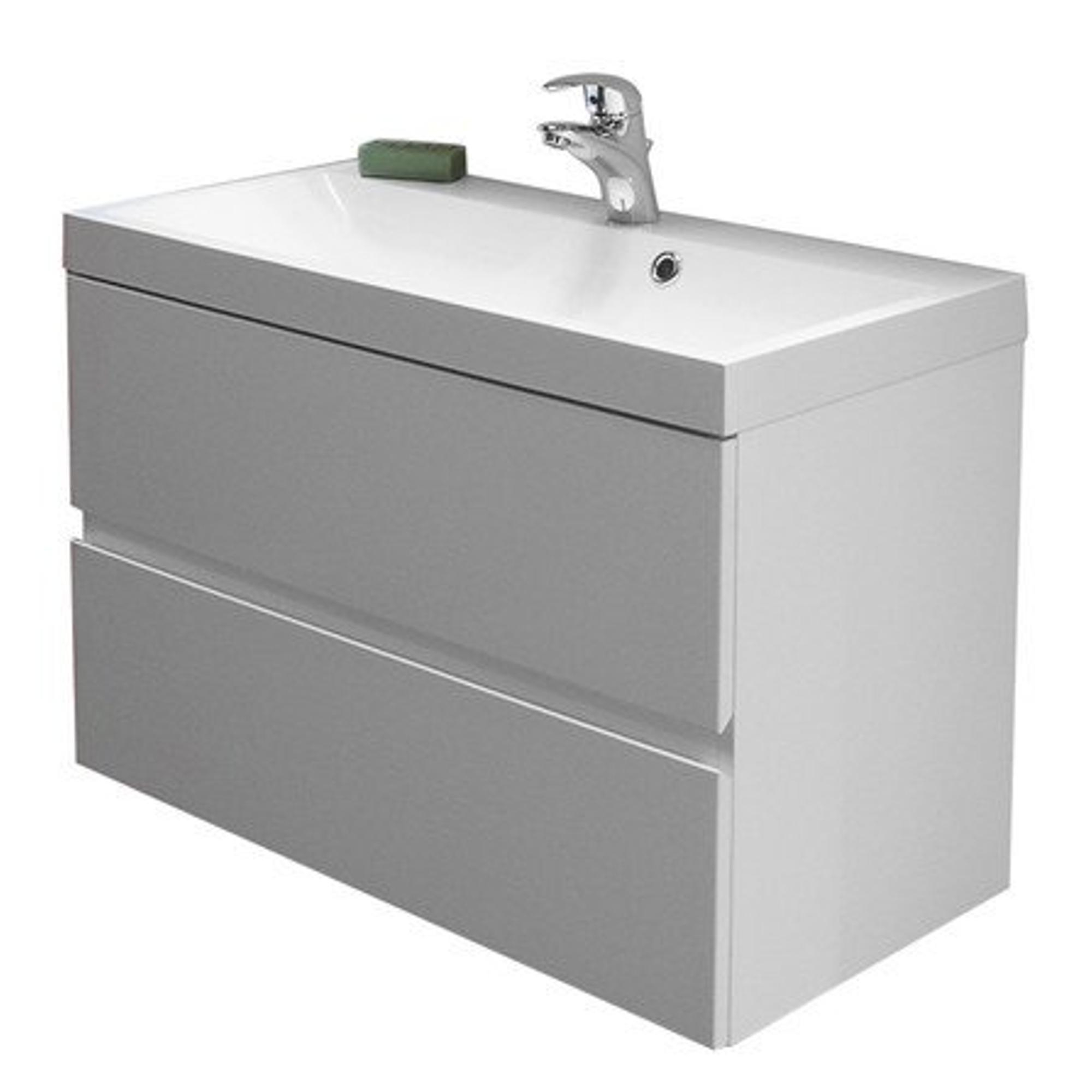 Nemo Go Roxanne wastafelonderkast - 79.8x39.8x50cm - 2 laden ...